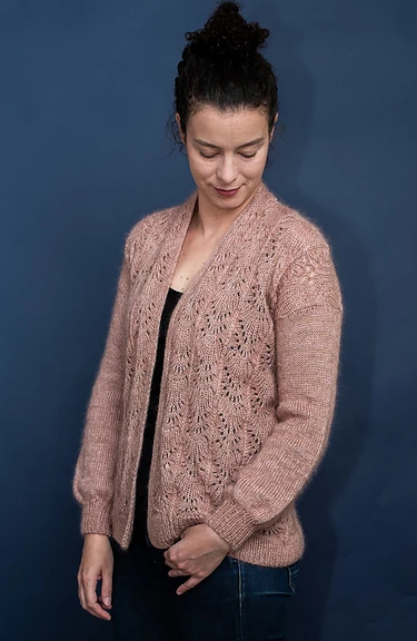 Korokia cardigan de Marie Amélie Designs – Au petit mouton